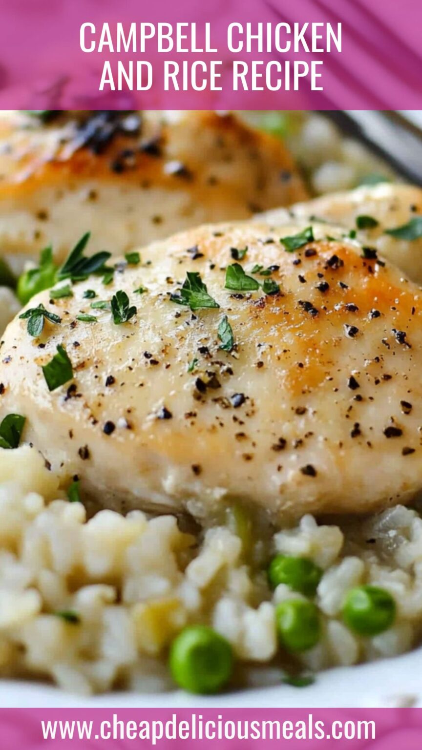 Mamaw's Chicken and Rice Casserole - Cheap Delicious Meals