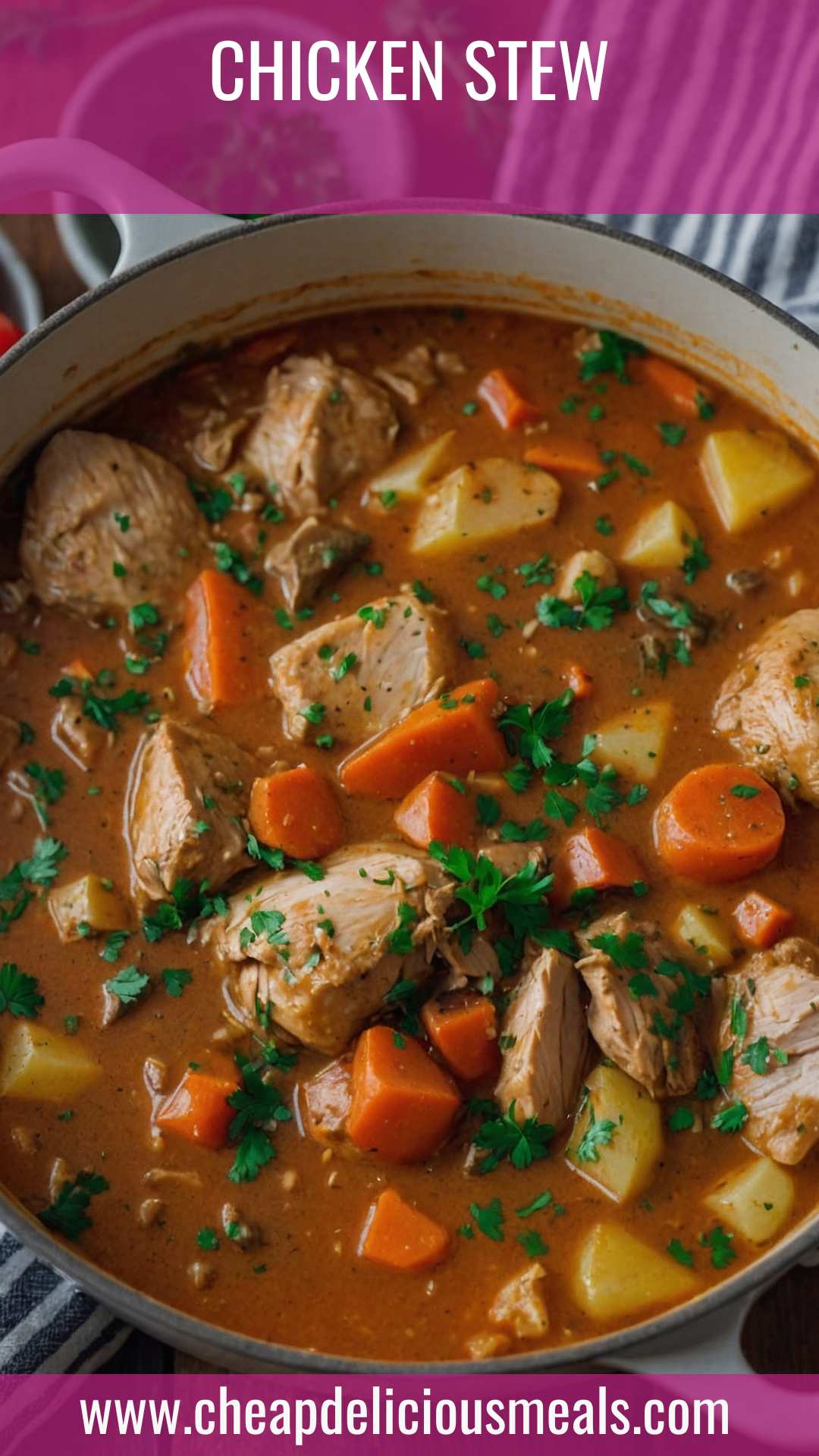 Chicken Stew - Cheap Delicious Meals